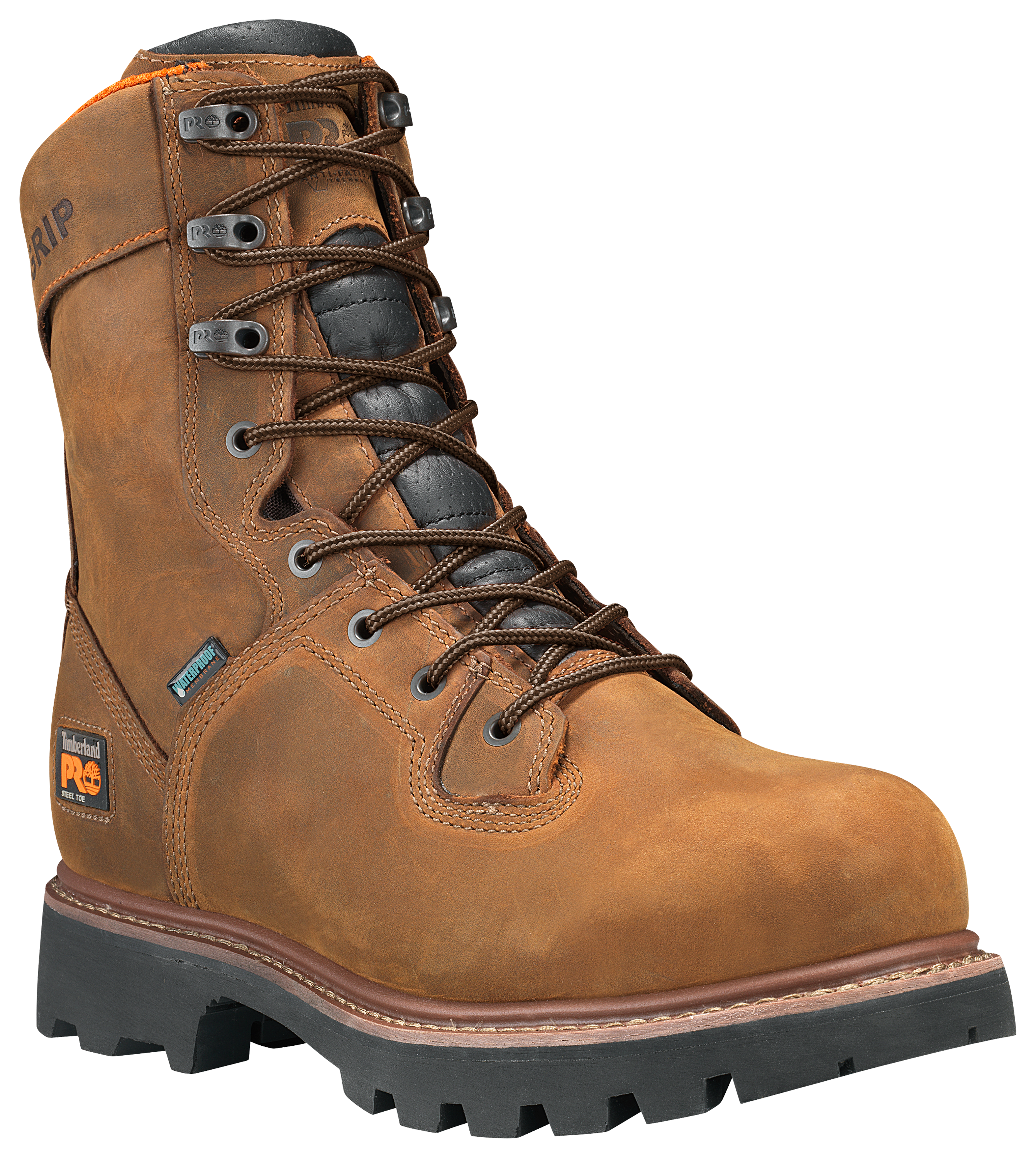 Timberland PRO Crosscut Waterproof Steel Toe Logger Boots for Men ...